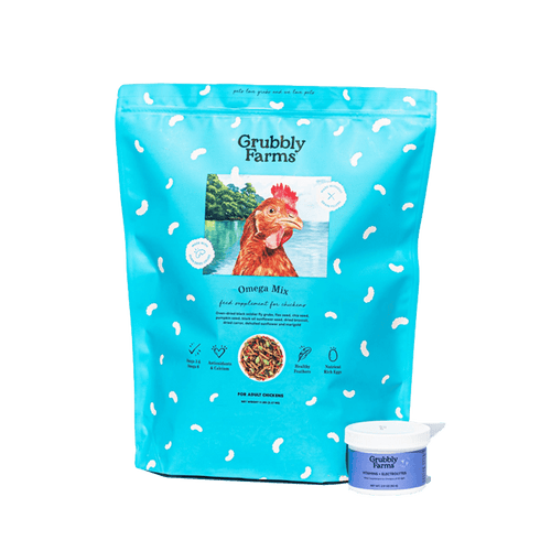 Farm Fresh Chicken Feed & Treats with Grub Protein | Grubbly Farms