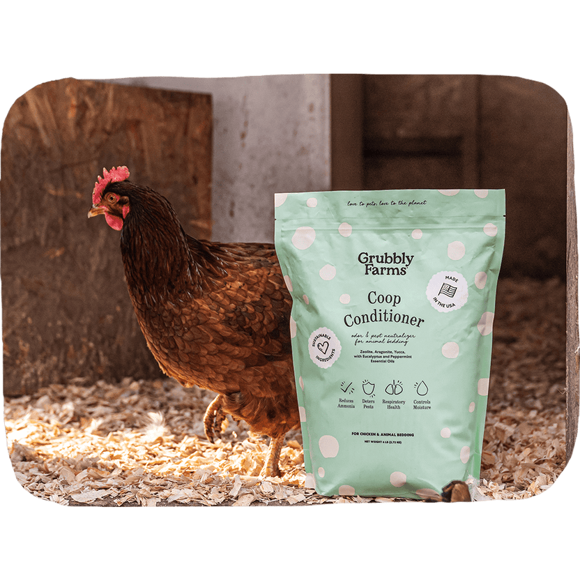 Coop Conditioner: Chicken Coop Odor Eliminator | Grubbly Farms