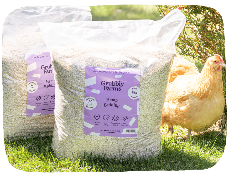 Hemp Bedding for Chickens | Grubbly Farms