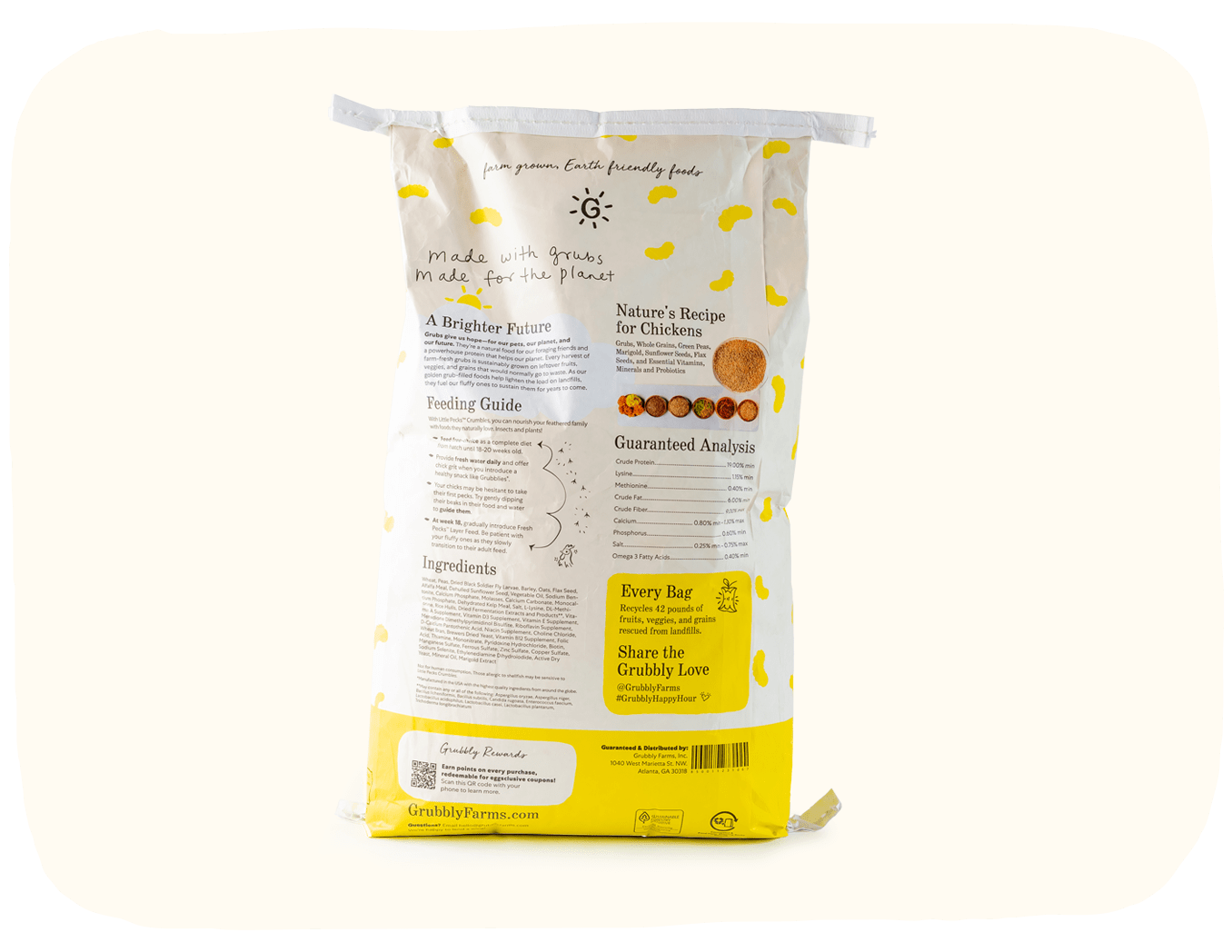 Little Pecks Chick Feed: Starter Grower Chicken Feed (0-20 Weeks)